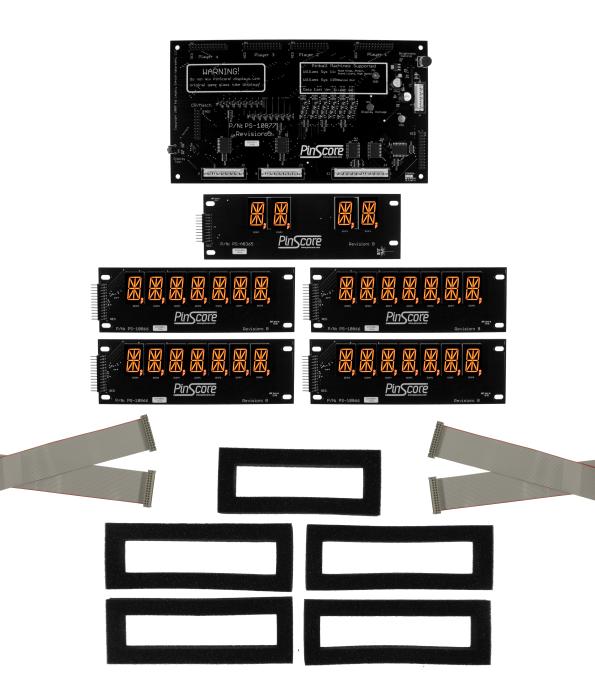 PS-10877-P - PINSCORE Display System Williams 11 - Marco PS-10877-P - PINSCORE Display System Williams 11 - Marco