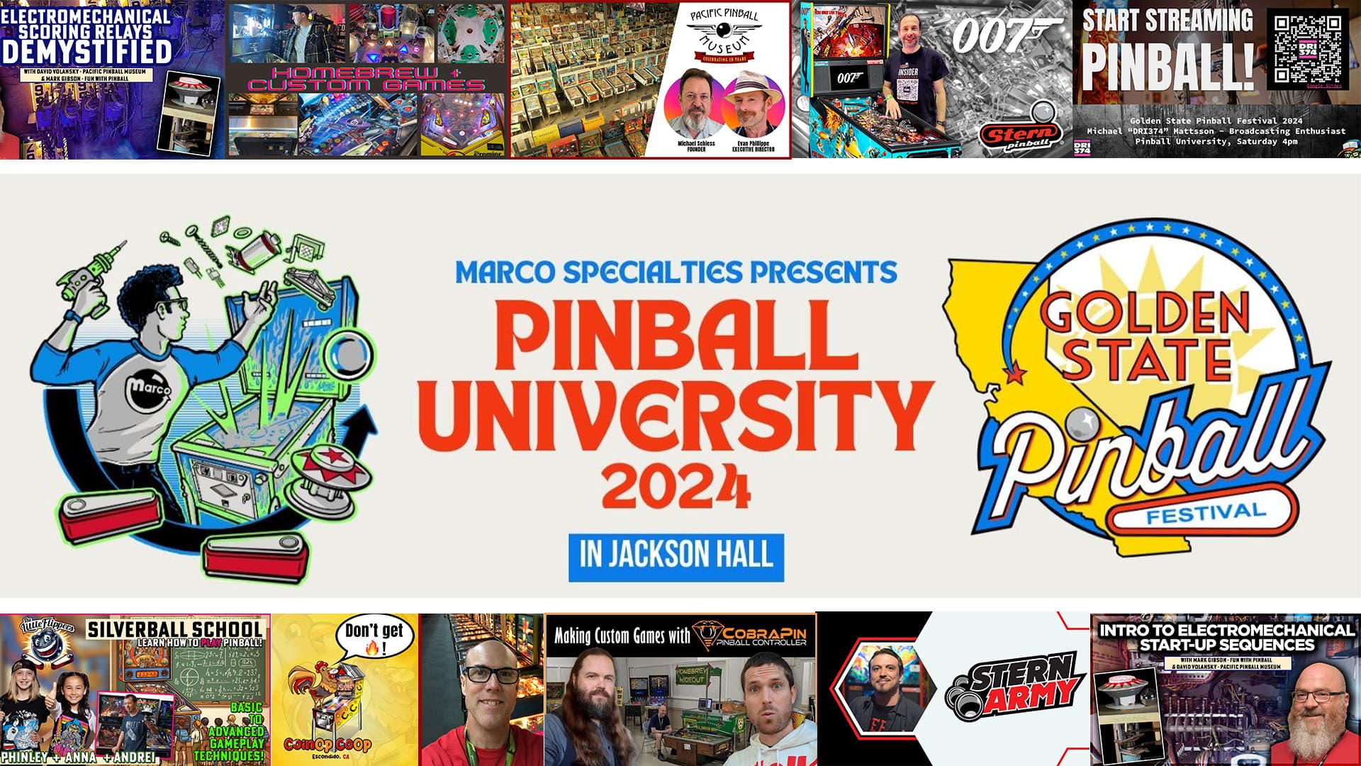Pinball University Series 2024 Videos