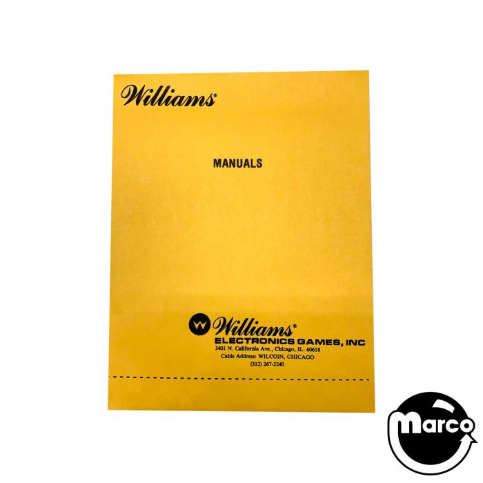 20-9817 - envelope manual 10 x 13-1/2 - Marco Specialties Pinball Parts
