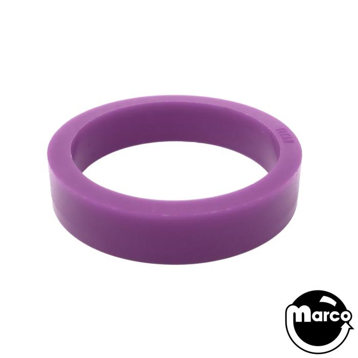 39S-6519-P - Titan™ Silicone - flipper band 1/2 x 1-1/2 inch purple ...