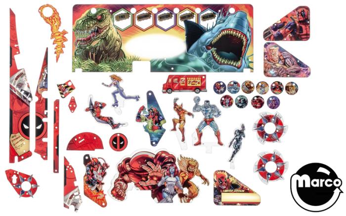 803-5000-K2 - DEADPOOL PREMIUM (Stern) Plastic set - Marco Specialties ...