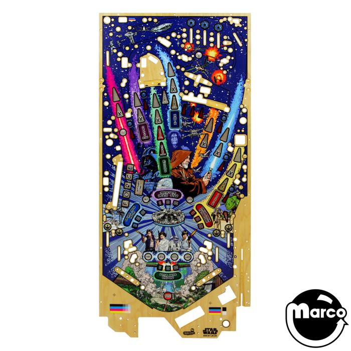 830-5100-J8 - STAR WARS COMIC ART PRO (Stern) Playfield