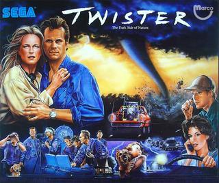 830-5241-00 - TWISTER (Sega) Translite - Marco Specialties Pinball Parts