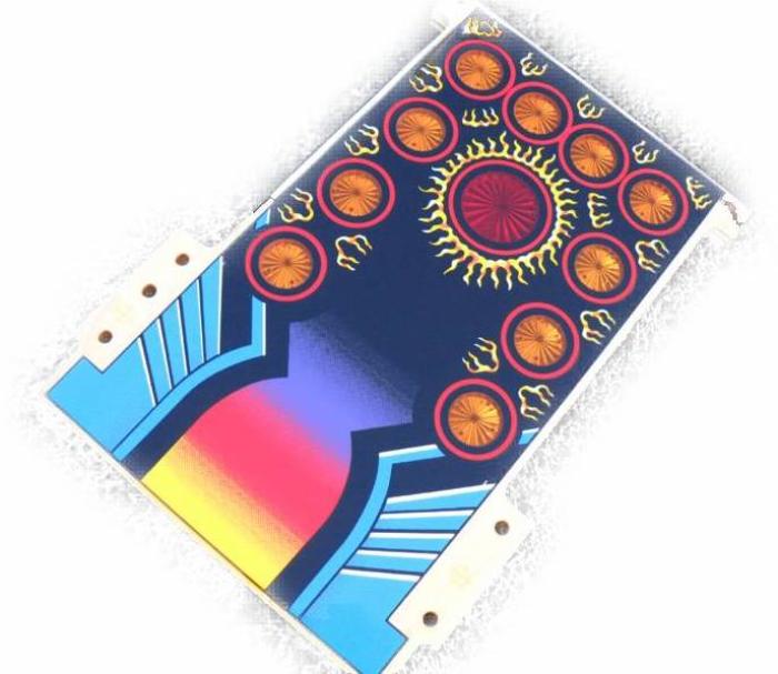 A-13769A-50032 - SHADOW (Bally) Mini playfield & insert - Marco ...