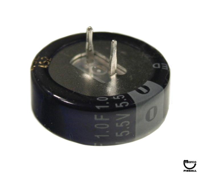 C1F5.5VR - Capacitor 1 Farad 5.5v radial memory - Marco Specialties ...