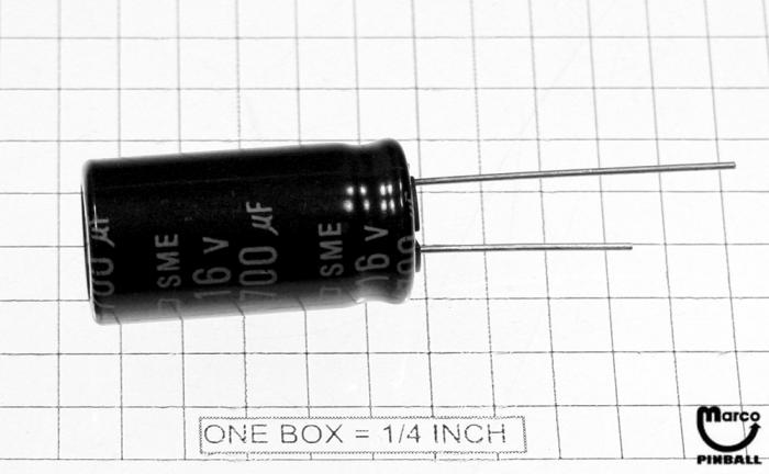 C4700M16VR - Capacitor 4700 uf 16 v radial