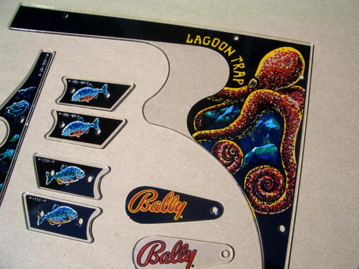 M-1330-187 - New production Bally FATHOM pinball machine playfield ...