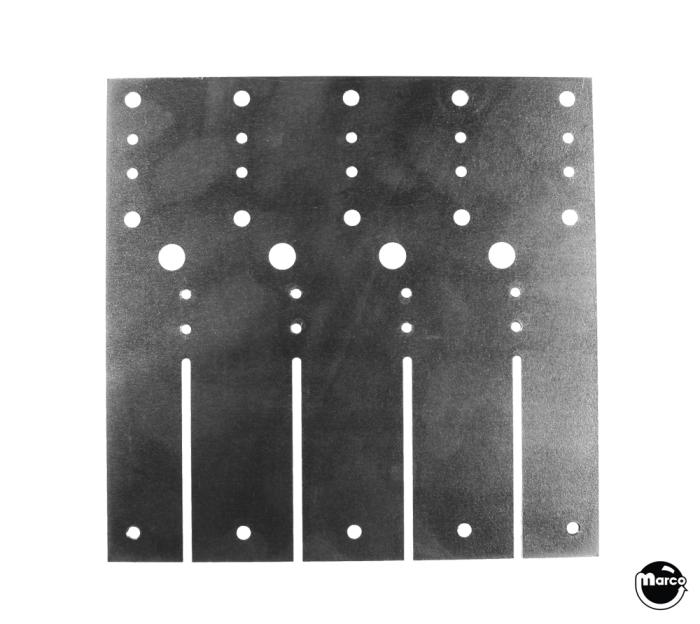 P-1445-13 - Early Bally side by side drop target assembly side plate.